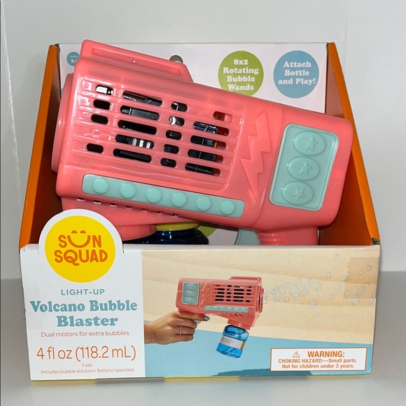 Target | Toys | Light Up Volcano Bubble Blaster | Poshmark